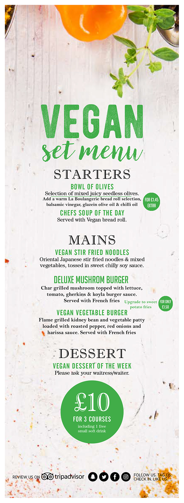 Vegan Menu – Koyla Kitchen