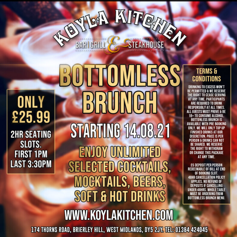 bottomless brunch – Koyla Kitchen